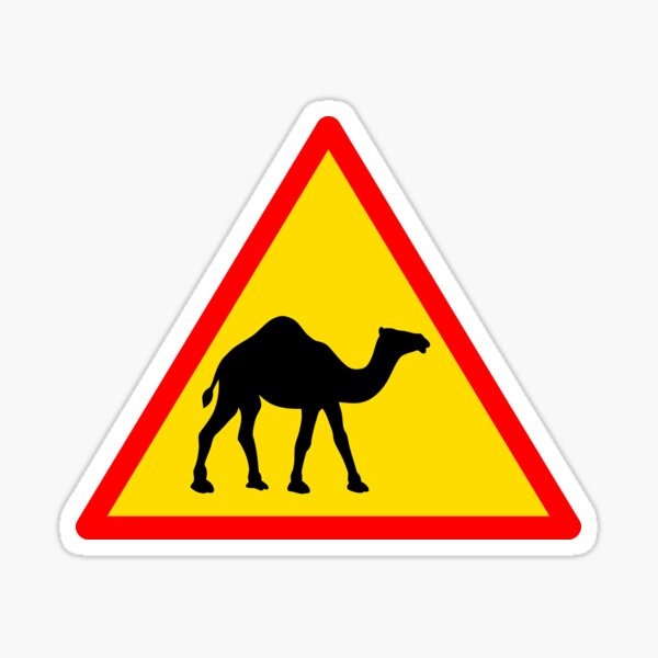 "Camel" Sticker for Sale by seriouscereal | Redbubble