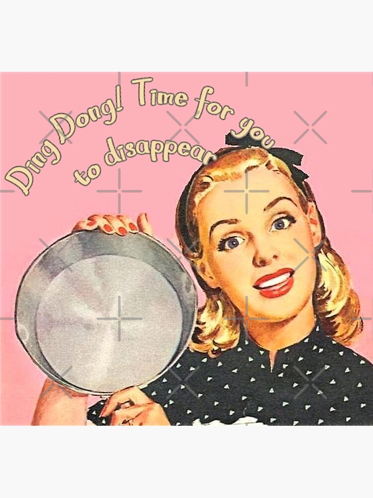 "Vintage 50s Retro Mid-Century Funny Sarcastic Woman Quote Meme" Poster ...