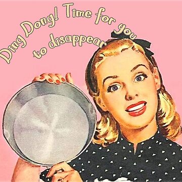 "Vintage 50s Retro Mid-Century Funny Sarcastic Woman Quote Meme" Poster ...