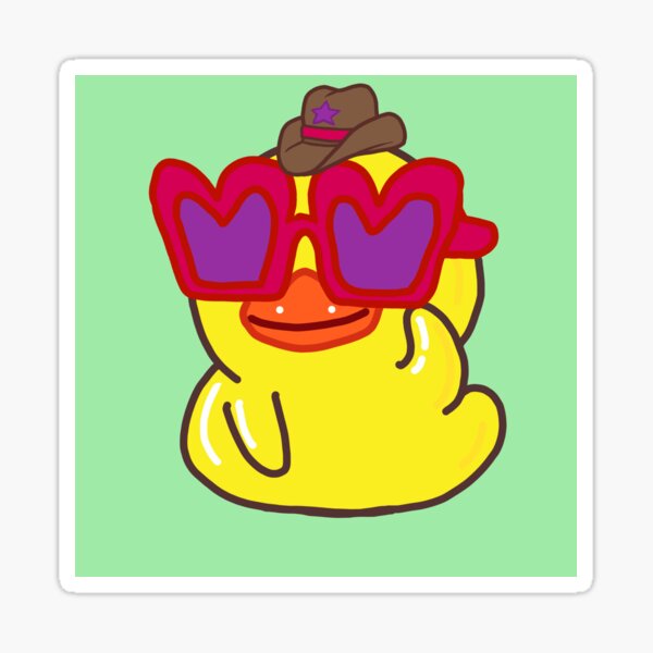"slay duck" Sticker for Sale by kateoween | Redbubble