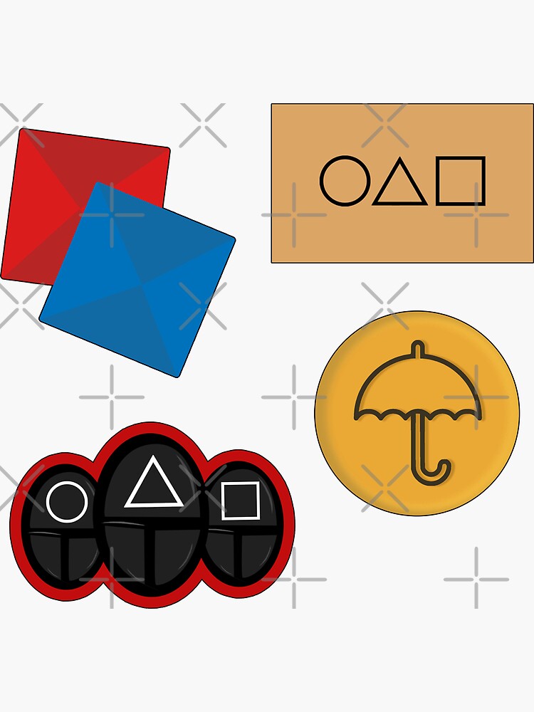 "Squid Game Favorites Pack" Sticker for Sale by deepan chandrasekaran ...