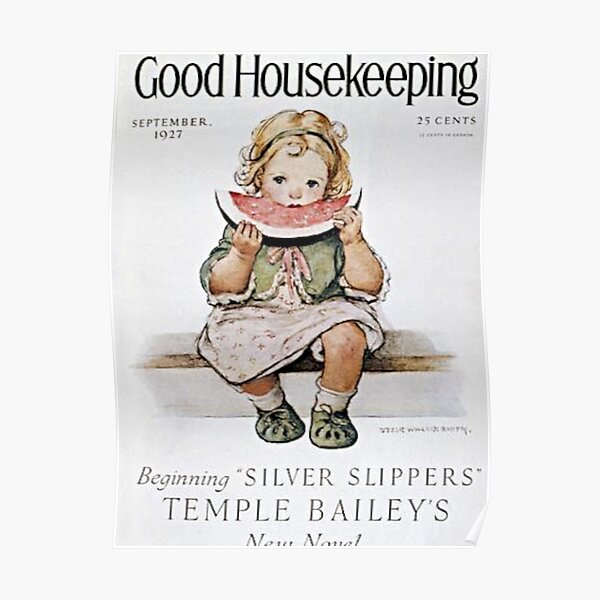 "Good Housekeeping Vintage Magazine Cover Art" Poster for Sale by ...