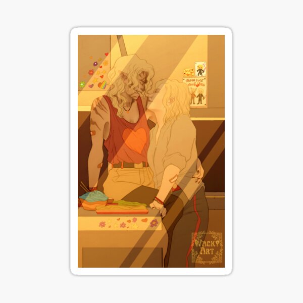 "Odessen's morning" Sticker by wacky-art- | Redbubble