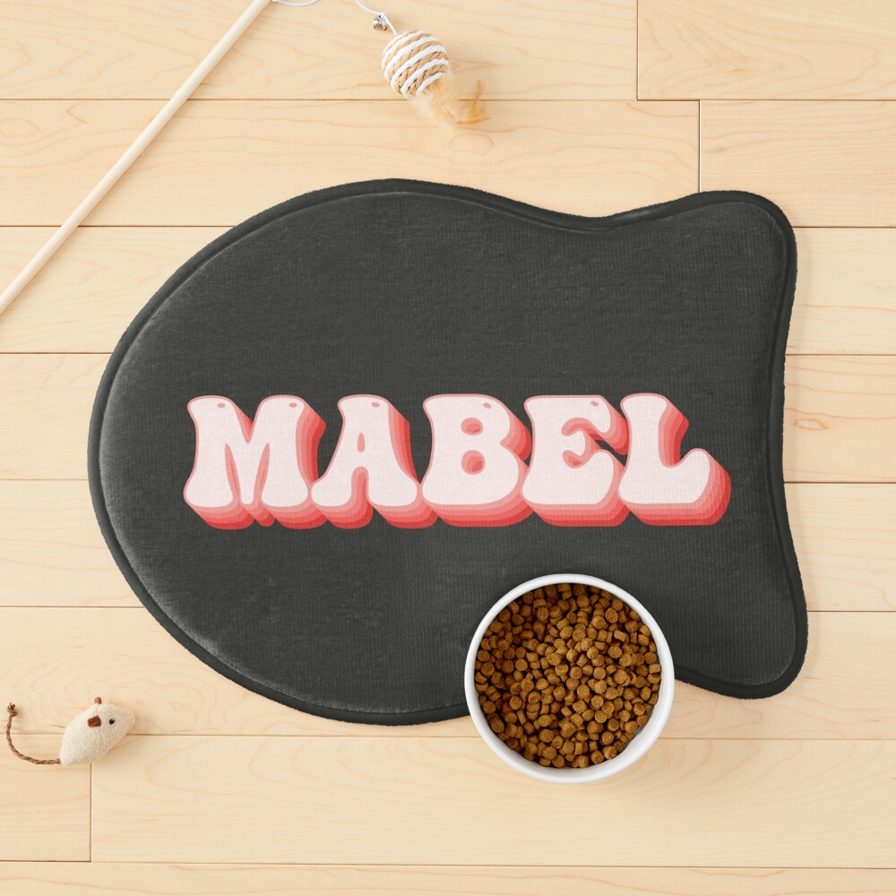 "Mabel - Name" Sticker for Sale by kindxinn | Redbubble