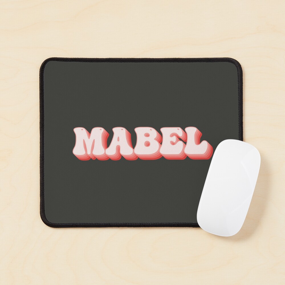 "Mabel - Name" Sticker for Sale by kindxinn | Redbubble