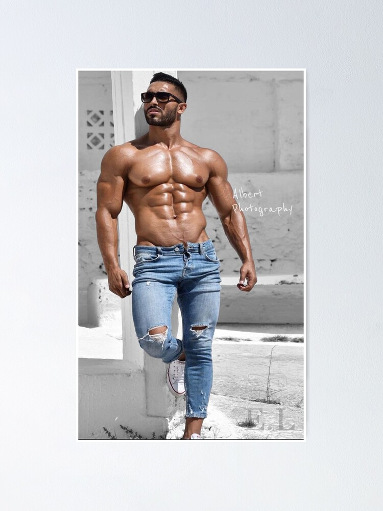 "muscle men fashion" Poster for Sale by zambalala | Redbubble