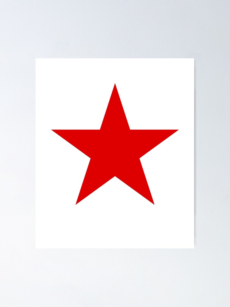 "Red Star Soviet Union CCCP" Poster by Natalia-Art | Redbubble