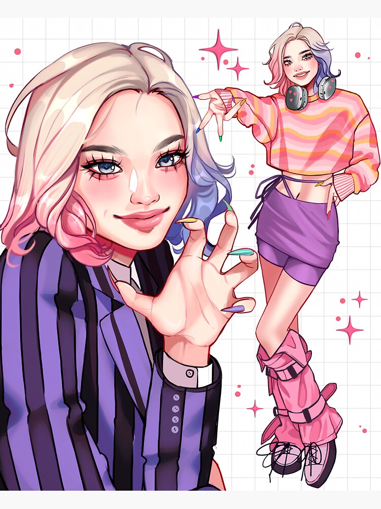 "Enid Sinclair" Sticker for Sale by zeebythesea | Redbubble