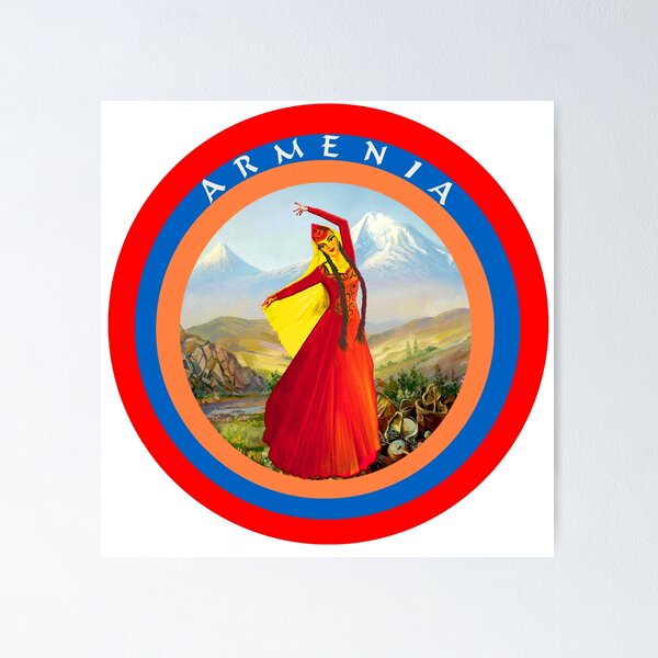 "Armenian Dancer" Poster for Sale by doniainart | Redbubble