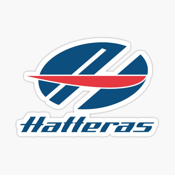 "Hateras Yachts Sportfish Convertibles Boats" Sticker for Sale by ...