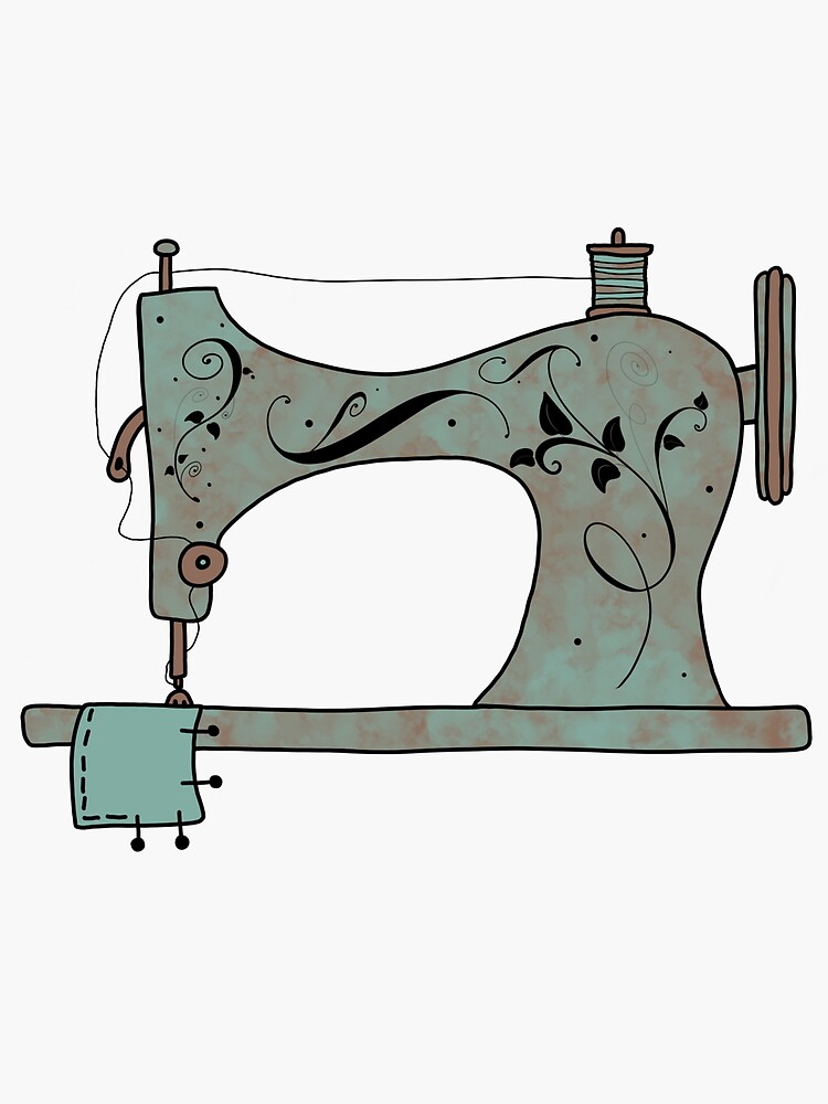"Let it sew" Sticker for Sale by SnerdlyWollopa | Redbubble