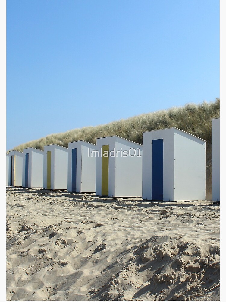 "Beach Huts, Cadzand Bad, The Netherlands" Spiral Notebook by ...