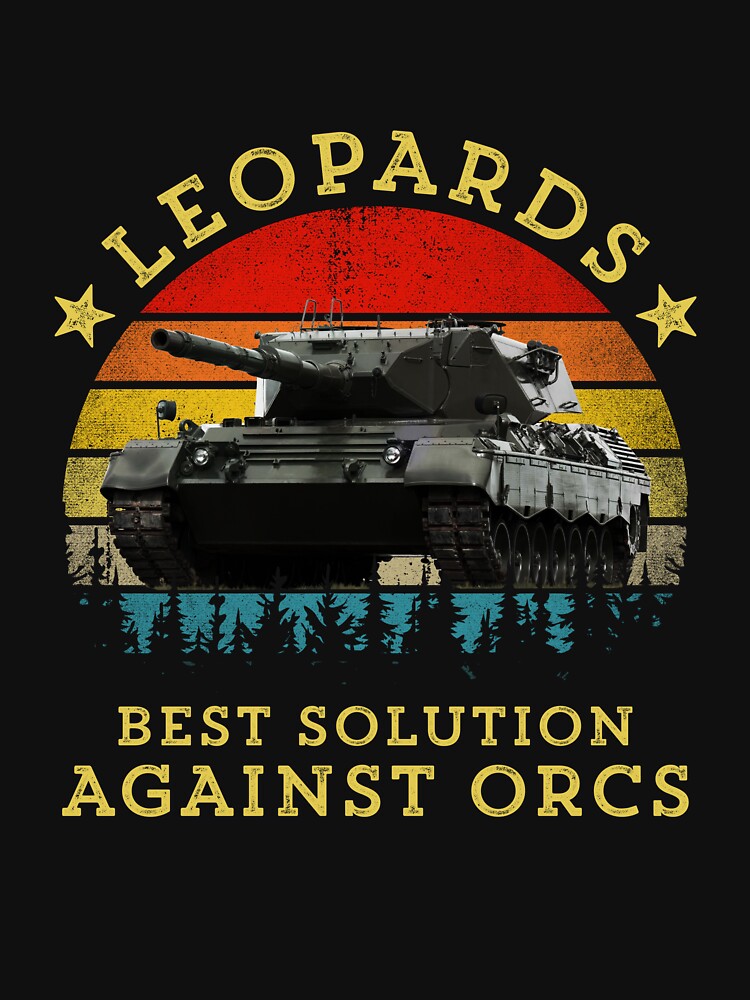 "Leopards Best Solution Against Orcs Leopard Tank Ukarine " Essential T ...