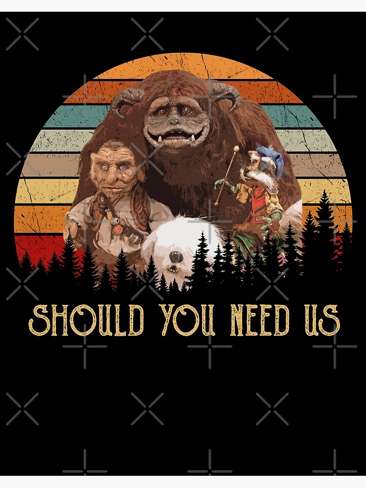 "Hoggle Should You Need Us , Labyrinth Vintage , Ludo Labyrinth " Art ...