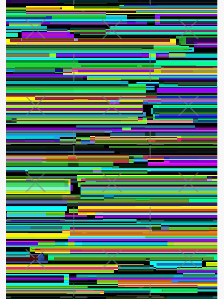 "Glitch" Sticker by JCGair | Redbubble