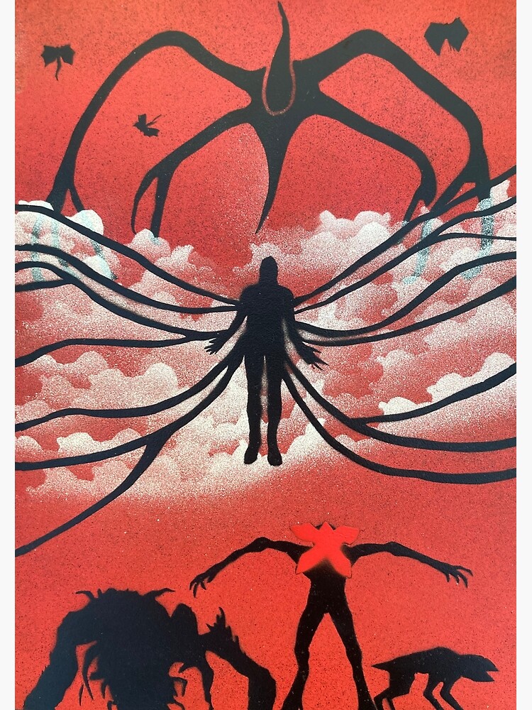 "Stranger Things Creature Line Up" Poster for Sale by JamesWestley ...