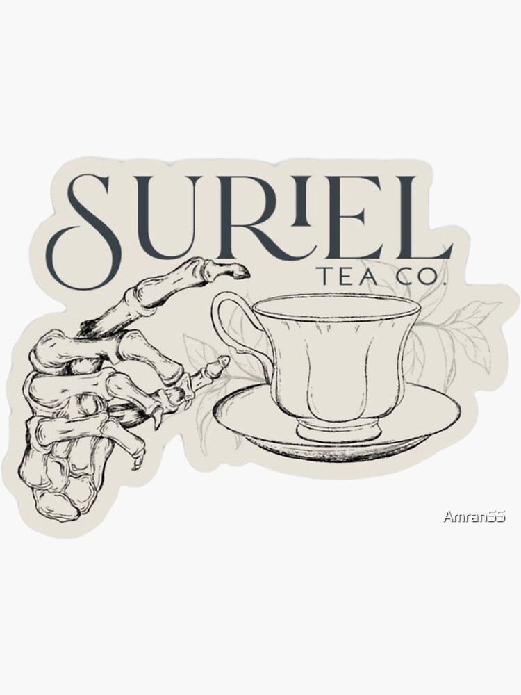 "Suriel Tea" Sticker for Sale by Amran55 | Redbubble