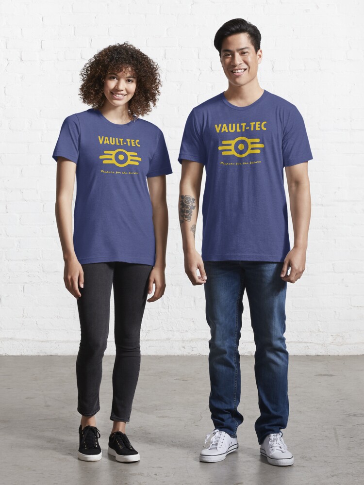 "Fallout 4 Vault-Tec logo" Essential T-Shirt for Sale by Sophamophie ...
