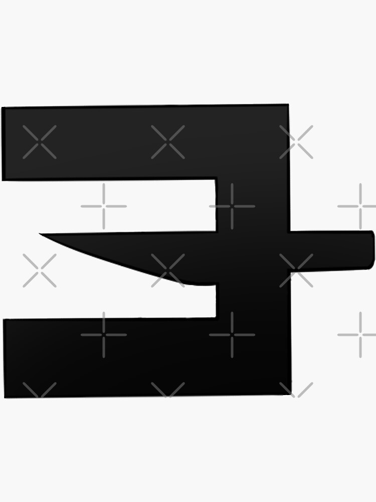 "Simple Eminem Backwards "E" Design" Sticker for Sale by RepoGhost1 ...