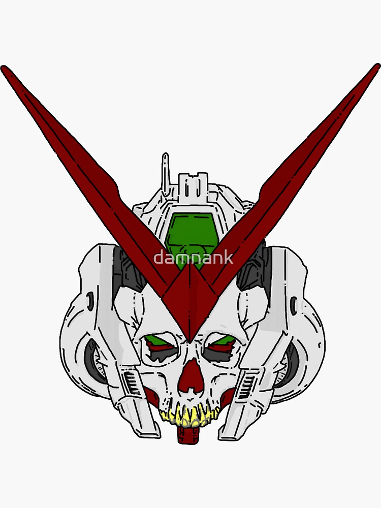 "Dead Astray Red Frame" Sticker for Sale by damnank | Redbubble