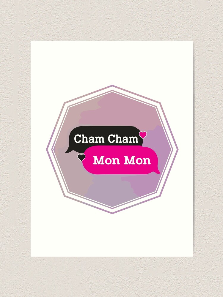 "ChamCham Monmon Khum Sam Mon Gap The Series" Art Print for Sale by kathkomtrikru | Redbubble