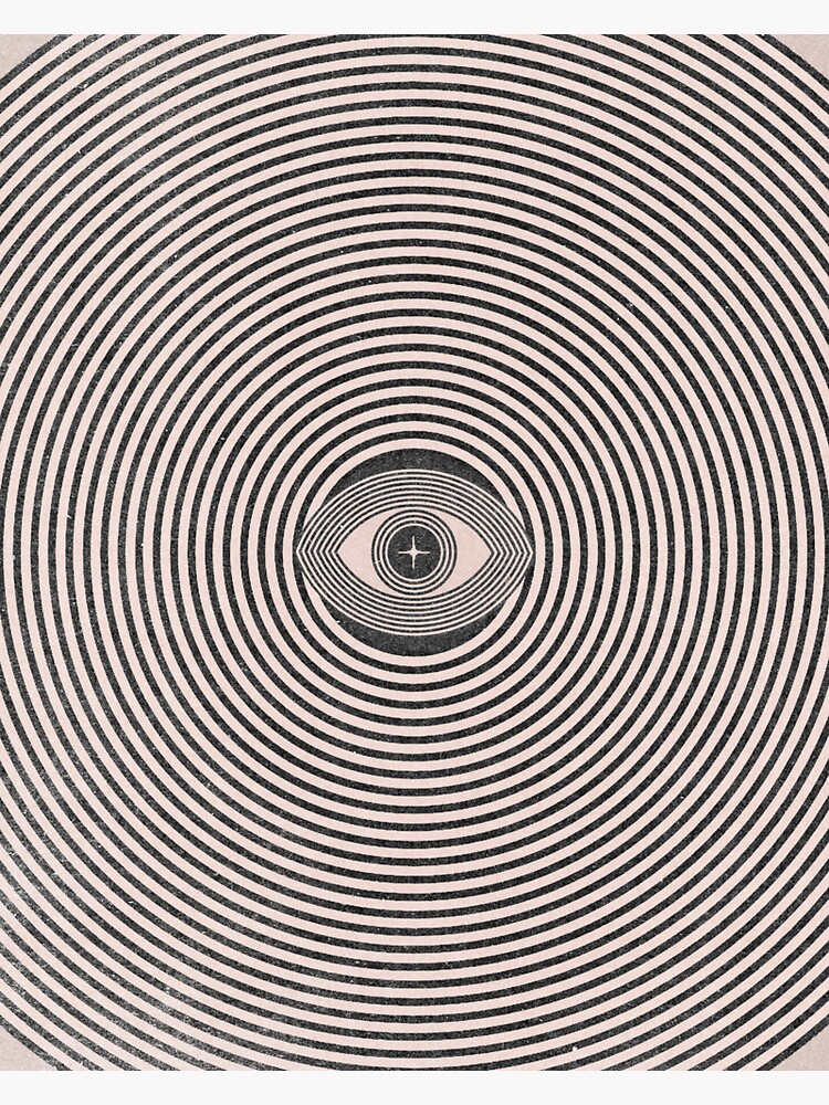 "Magic Eye III" Sticker by PeccinettiArt | Redbubble