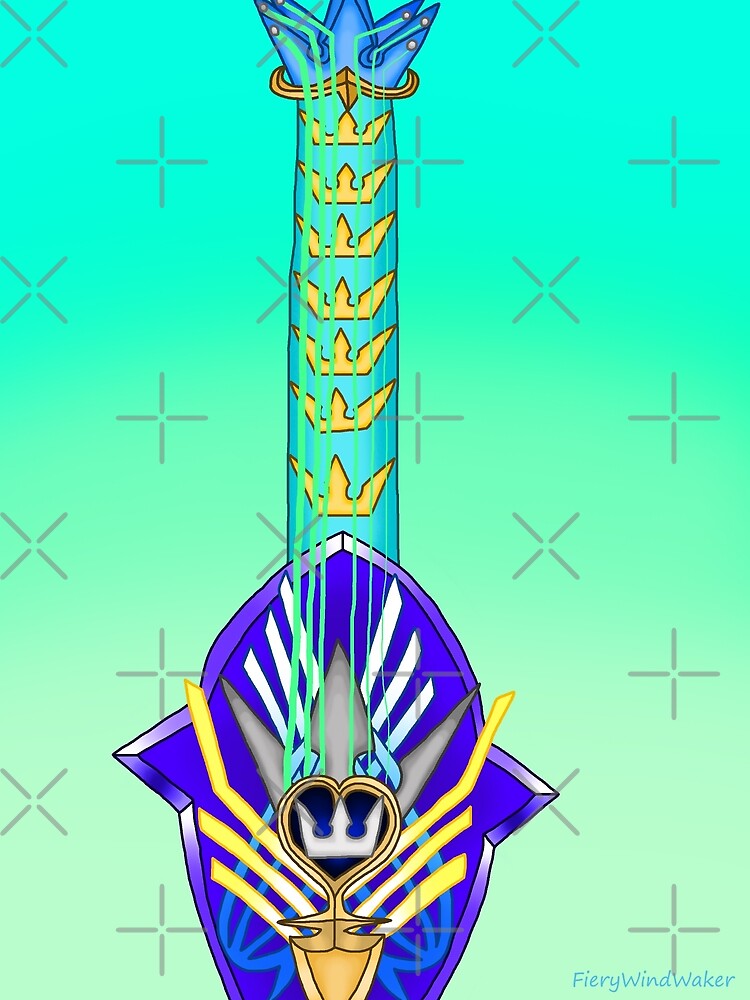 "Keyblade Guitar #59 - Ultima Weapon (KH2) " Poster for Sale by ...