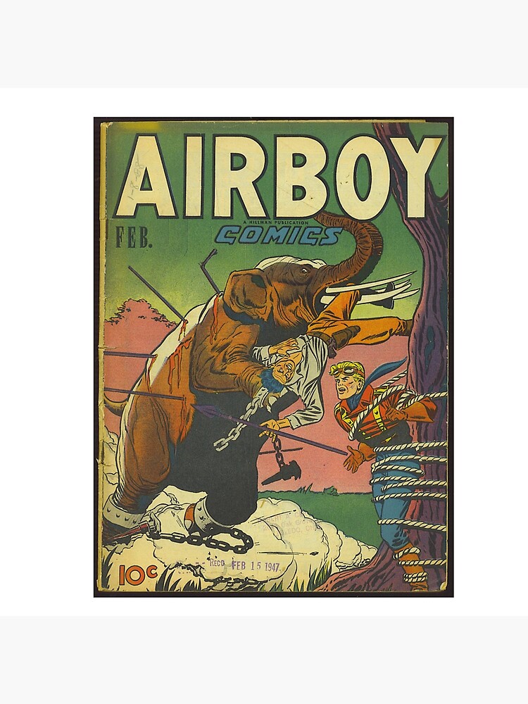 "AIRBOY COMICS - MAD ELEPHANT " Greeting Card for Sale by ForecastVSN ...