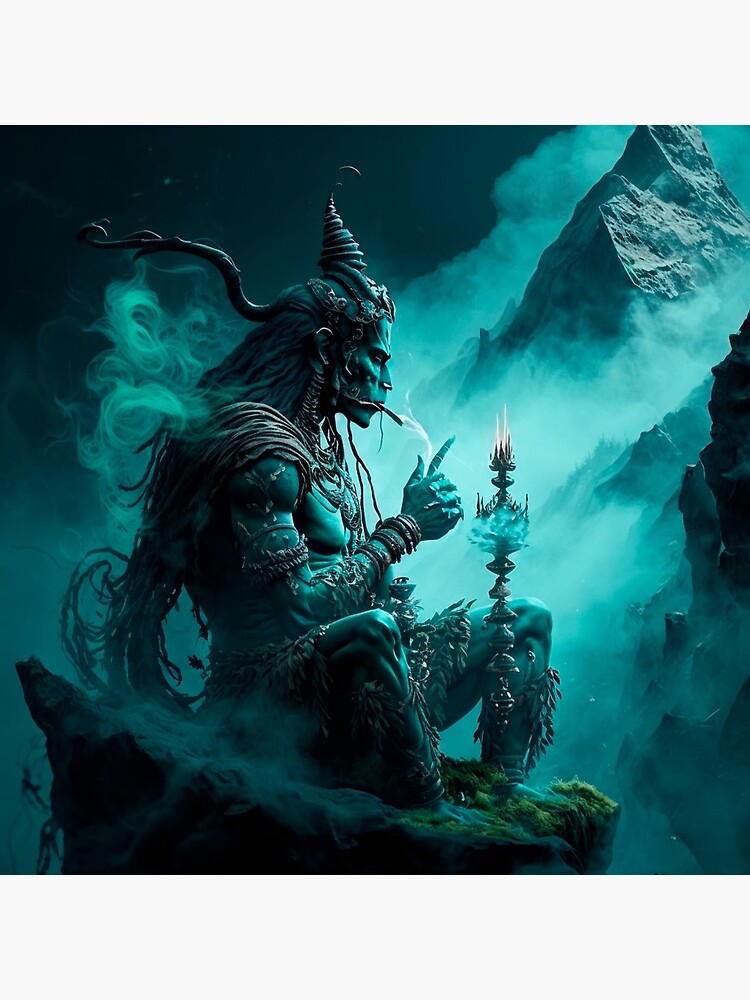 Realistic God Shiva Premium Matte Vertical Poster sold by Kayle | SKU ...