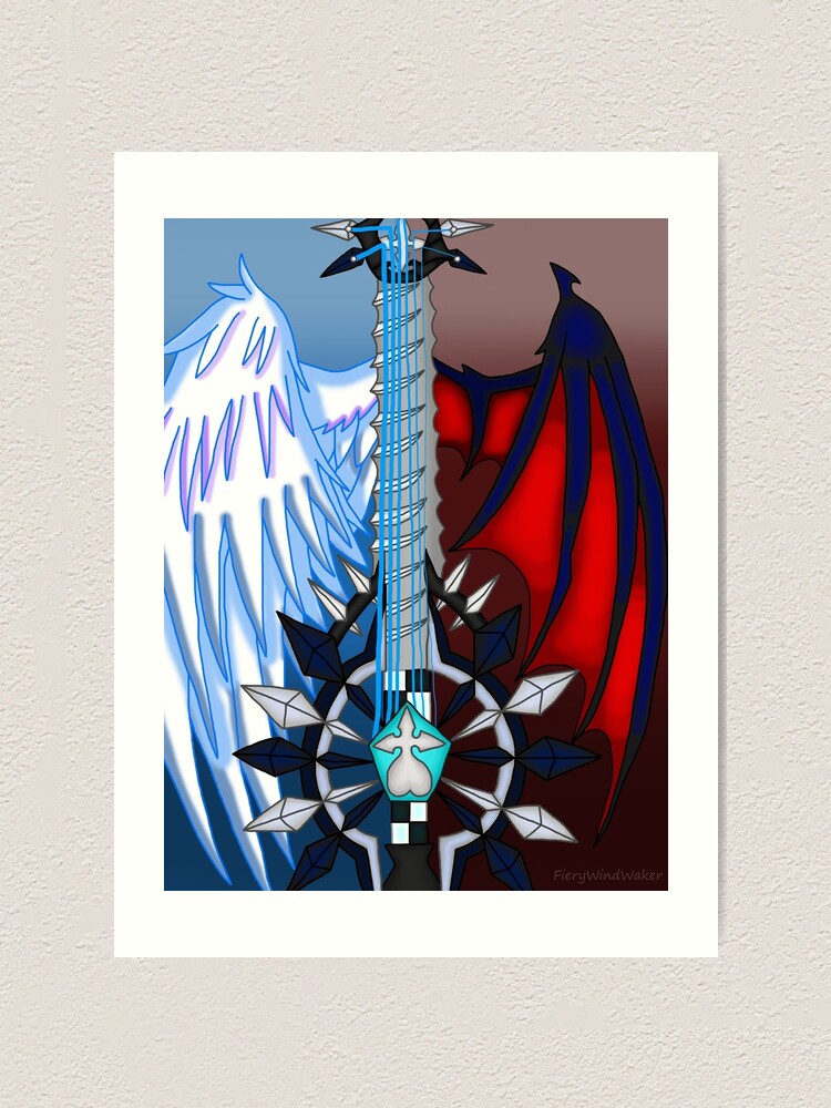 "Keyblade Guitar #61 - Two Become One" Art Print by FieryWindWaker ...
