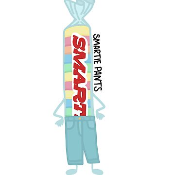 "Smartie Pants 1" Sticker for Sale by regsdoodles | Redbubble
