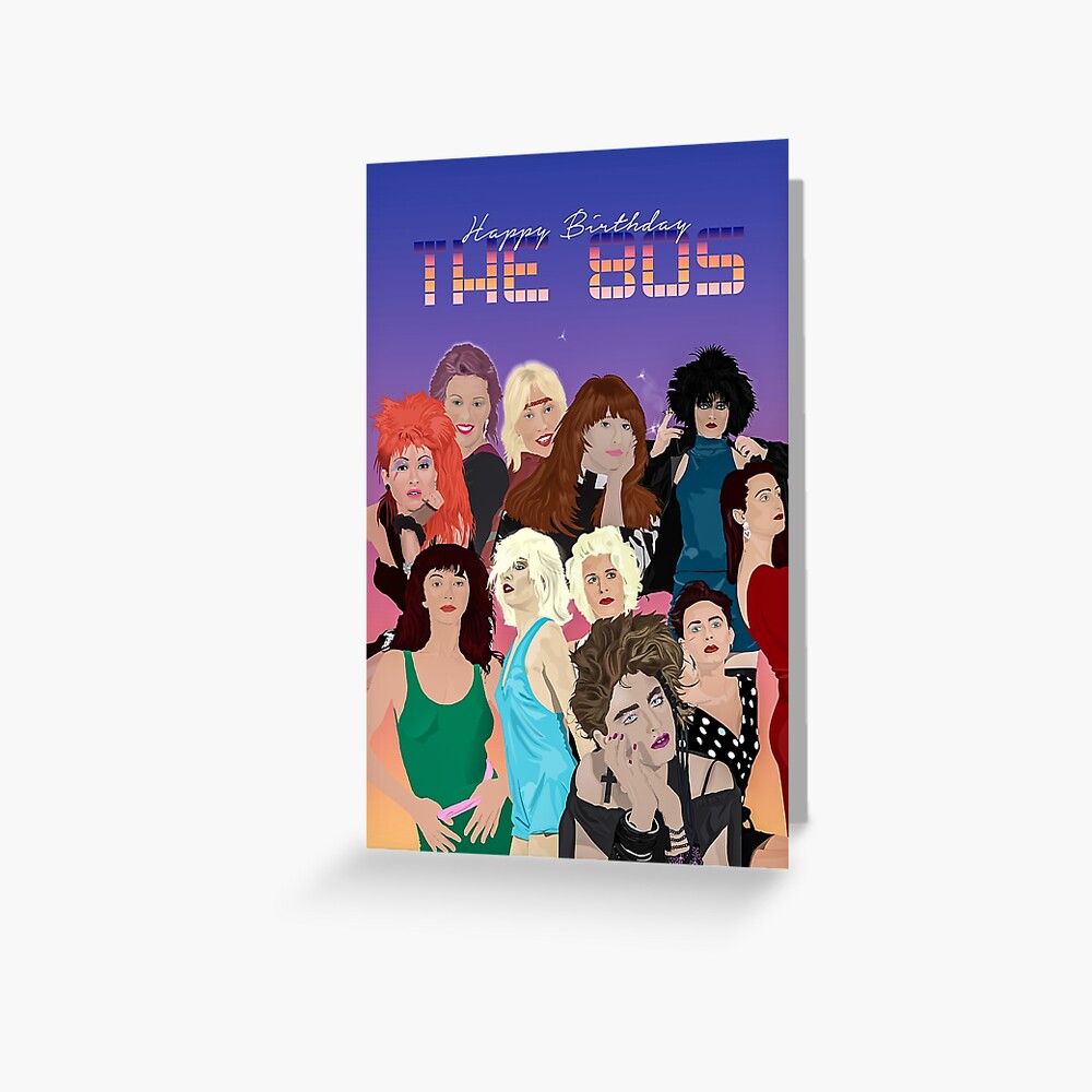 "The 80s Birthday Card" Greeting Card for Sale by ThePosterPop | Redbubble
