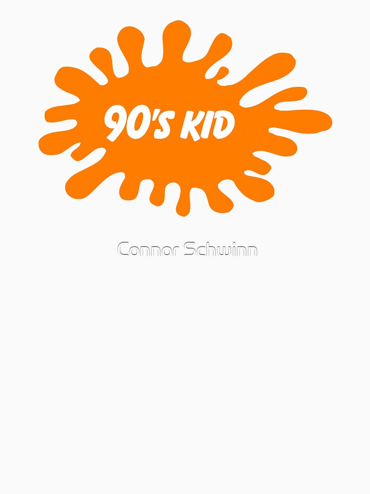 "Nickelodeon 90's Kid" T-shirt for Sale by whermansehr | Redbubble ...