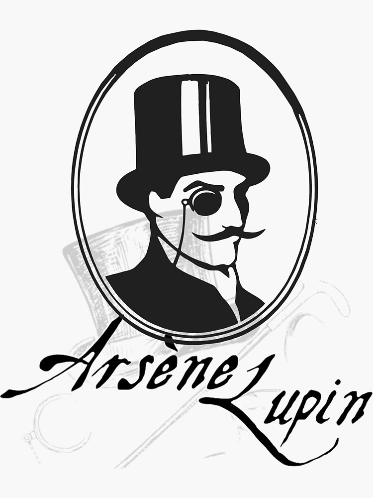 "Arsene Lupin" Sticker for Sale by Best Seller : ⭐⭐⭐⭐⭐ | Redbubble