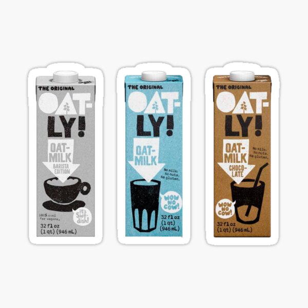 "oatly collection pack " Sticker for Sale by Harrghodesd | Redbubble