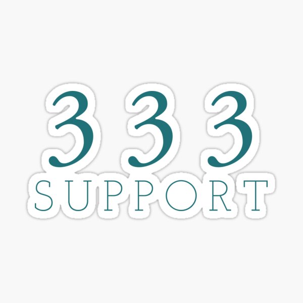"Angel Number 333" Sticker for Sale by volcanonebula | Redbubble