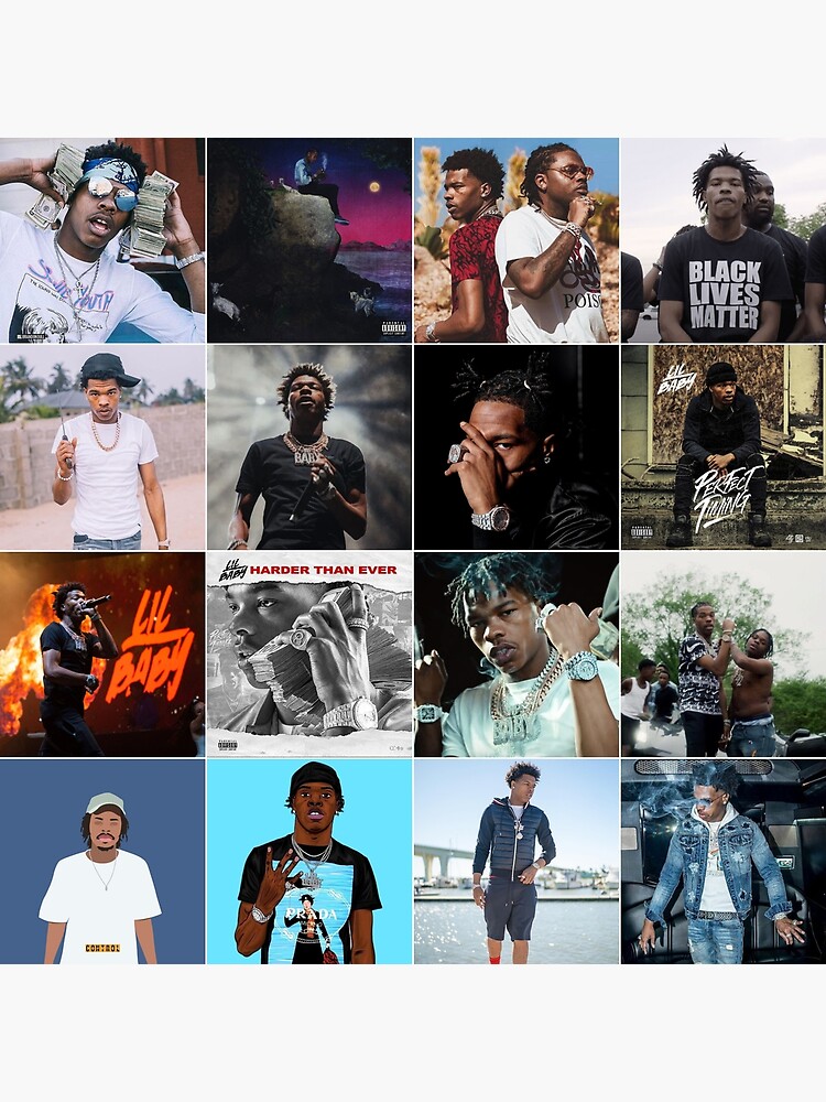 "Lil Baby American rapper Beautiful Aesthetics Ultimate Collage Edit ...