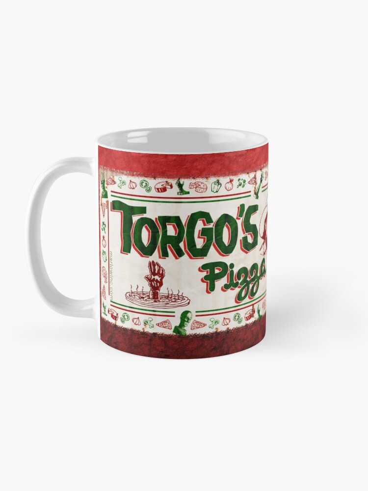 "Torgo's Pizza" Coffee Mug by marlowinc | Redbubble