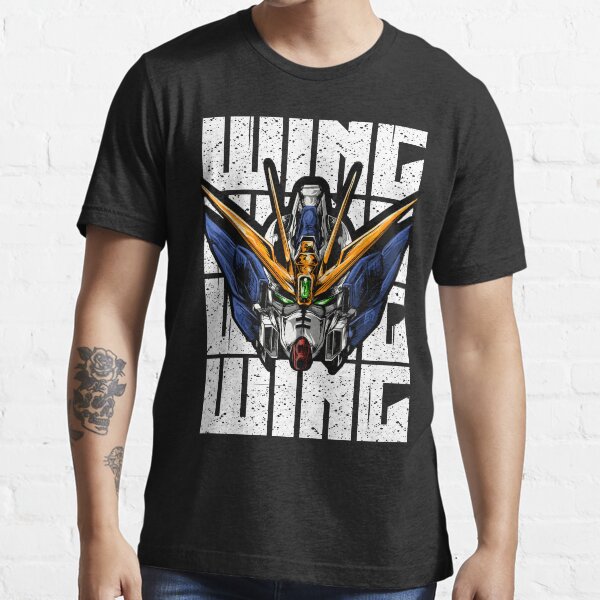 "Robot Gunpla Gundam Wing" T-shirt for Sale by fishline | Redbubble ...