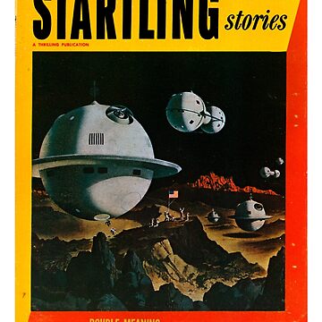 "Startling Stories Sci-Fi Vintage Retro Cover Art Print 1953, 50s ...