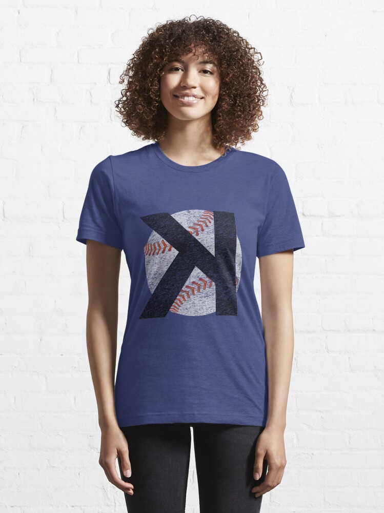 "Backwards K Strikeout Baseball Shirt - Reverse Print Style" T-shirt ...