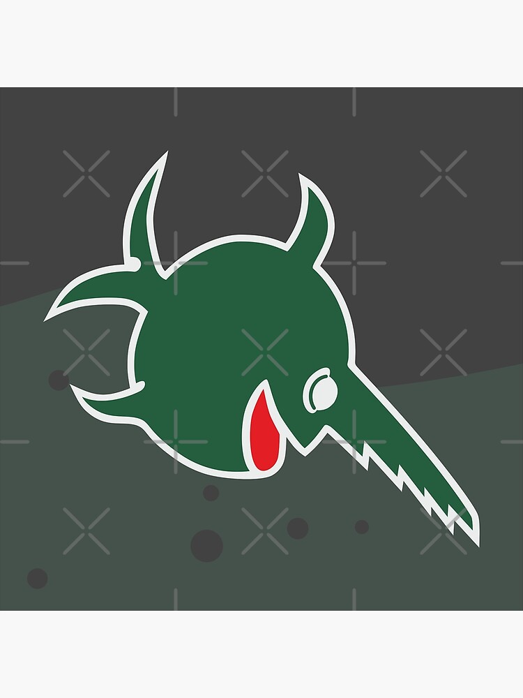 "Fish saw sign on German submarines ww2. Green version of the emblem ...