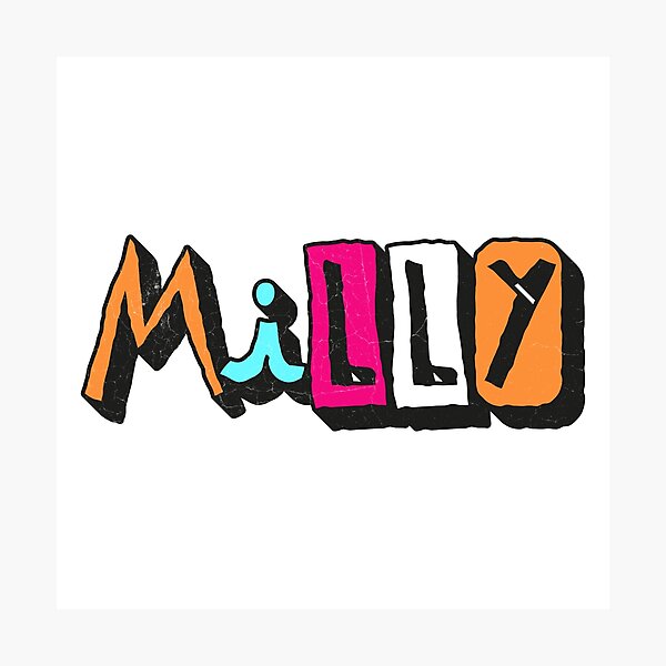 "MILLY name, My name is Milly" Photographic Print for Sale by ...