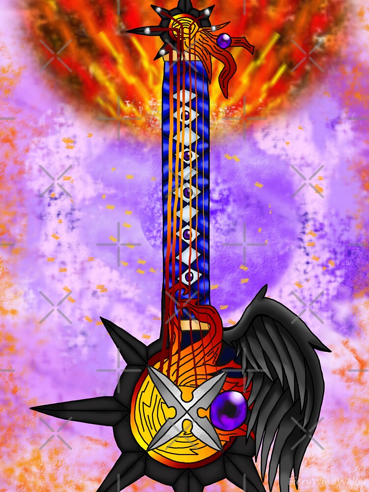 "Fusion Keyblade Guitar #12 - One-Winged Angel & Twilight Blaze ...