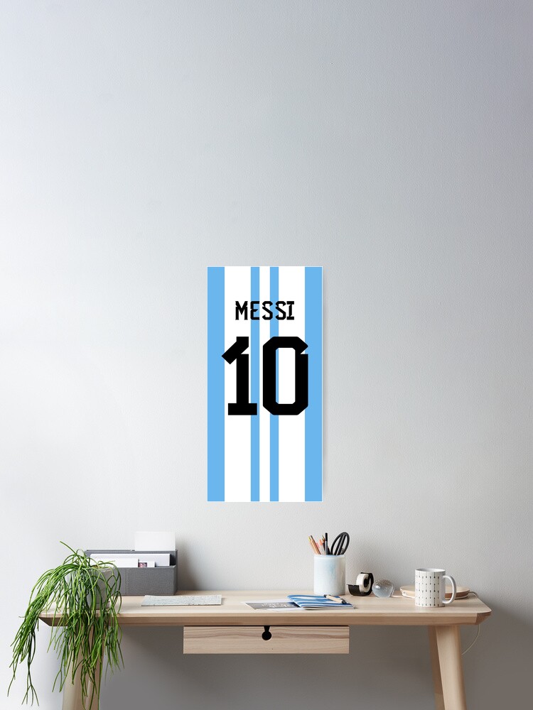 "Messi 10" Poster for Sale by ubaidkhan2223 | Redbubble