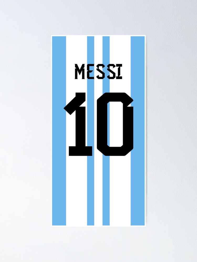 "Messi 10" Poster for Sale by ubaidkhan2223 | Redbubble