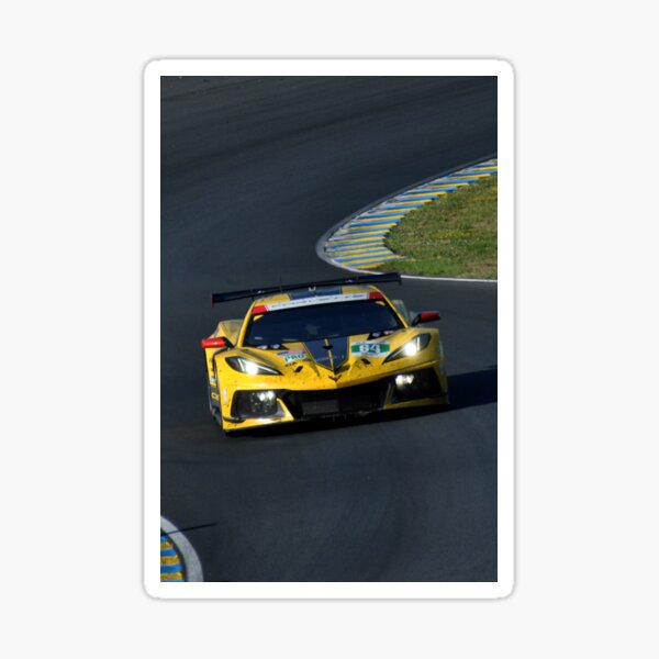 "Chevrolet Corvette C8.R Motorsport Racing Action" Sticker for Sale by ...