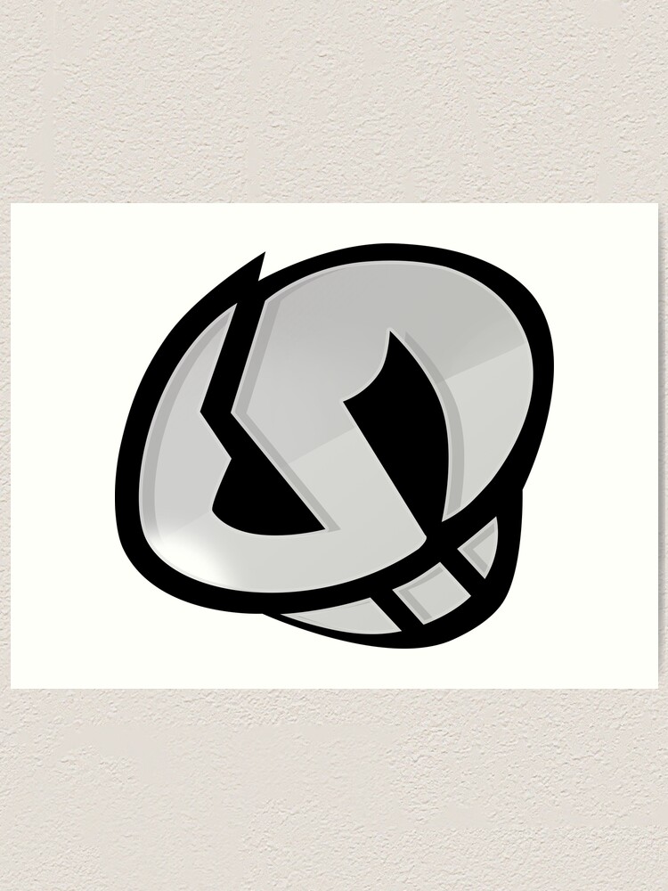 "Silver Team Skull Logo" Art Print for Sale by lorihime | Redbubble