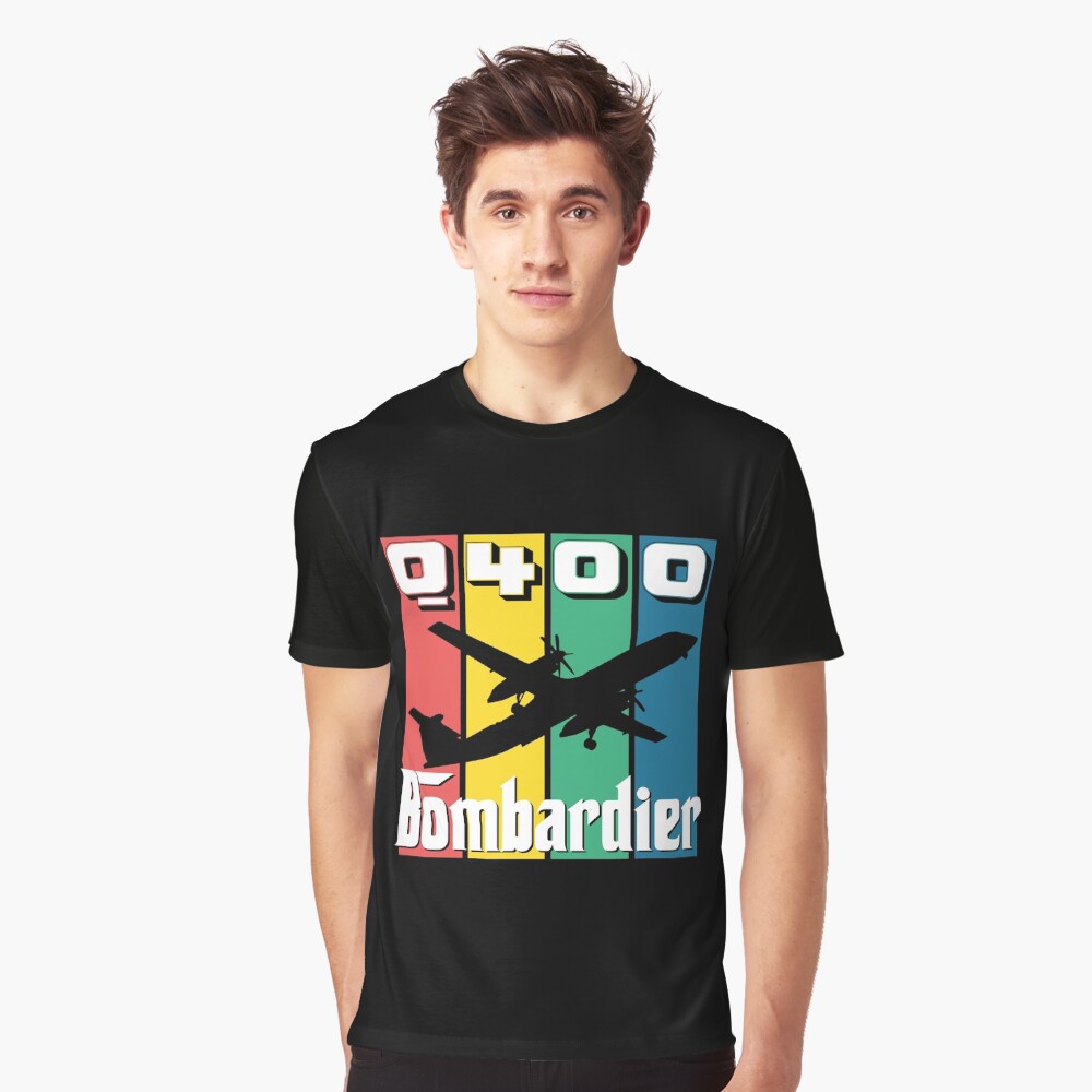 "Bombardier Q400 Turboprop Engine Airplane" Sticker for Sale by ...