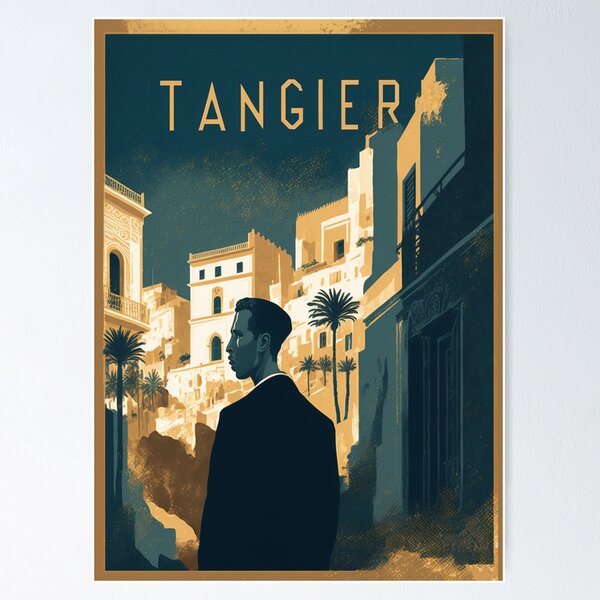 "Tangier Morocco Vintage Travel Poster" Poster for Sale by tierratour ...